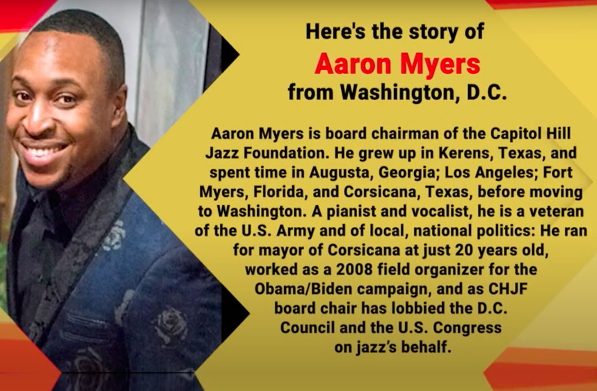 2021 Jazz Hero Aaron Myers - JJA Jazz Awards